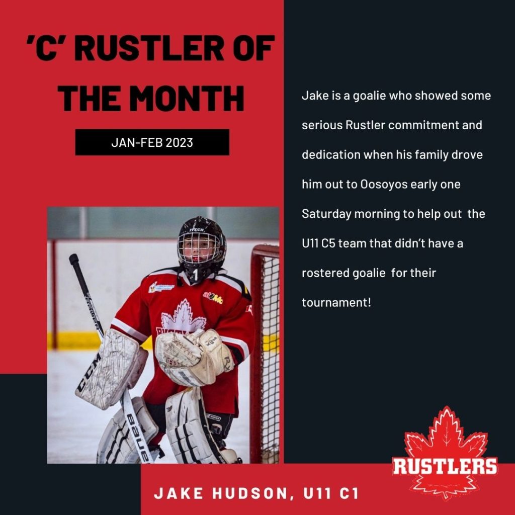Rustler Spotlights – Ridge Meadows Minor Hockey